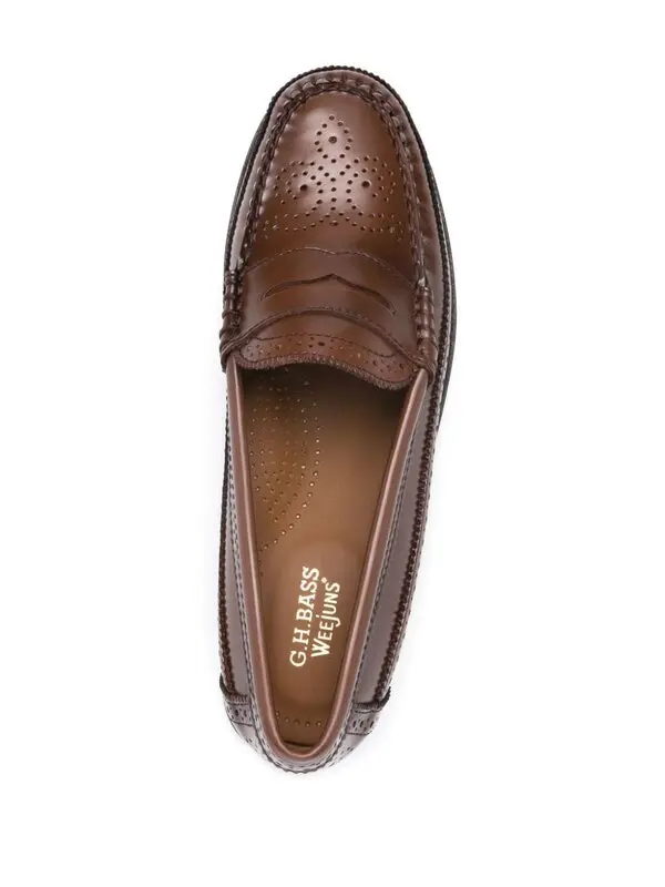 G.H. BASS & CO. Weejuns Brogue Penny Loafers