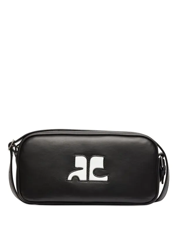 COURREGES Reedition Leather Bag - Black