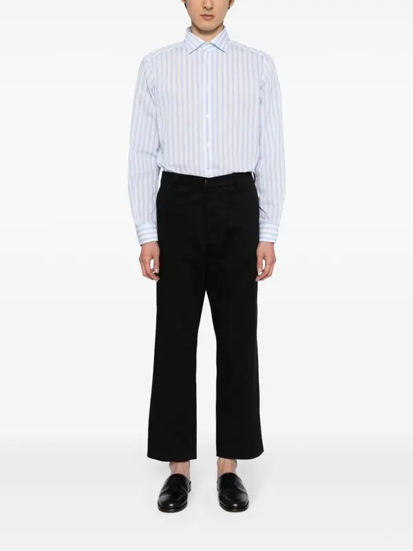 Barena Venezia Striped Poplin Shirt - White