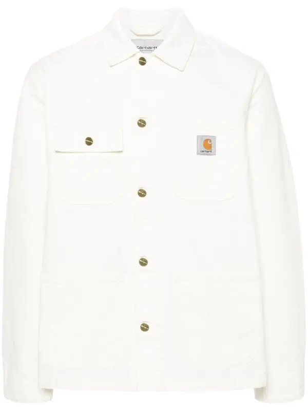 Carhartt Work In Progress Michigan Canvas Jacket - White