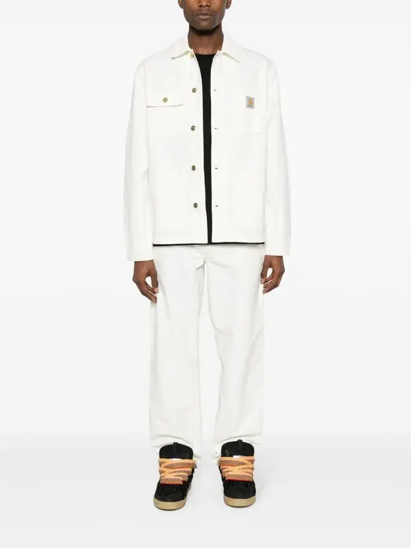 Carhartt Work In Progress Michigan Canvas Jacket - White
