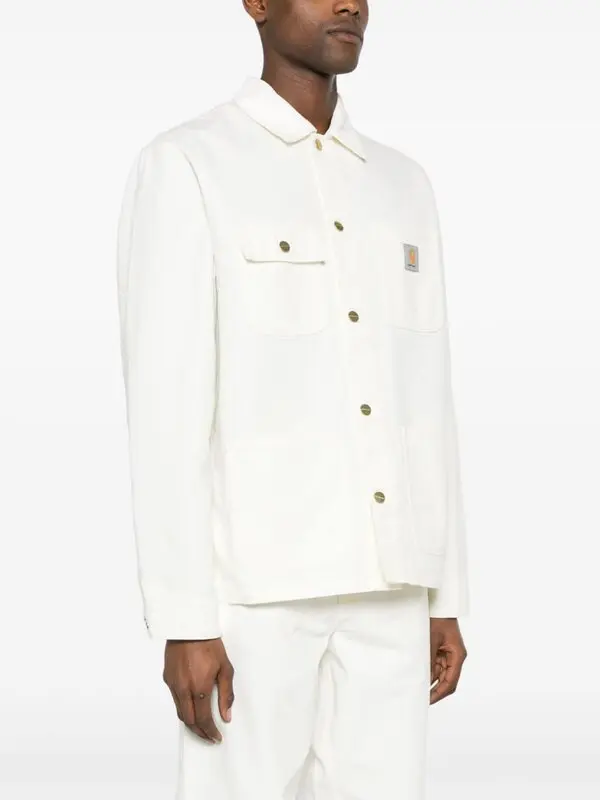 Carhartt Work In Progress Michigan Canvas Jacket - White