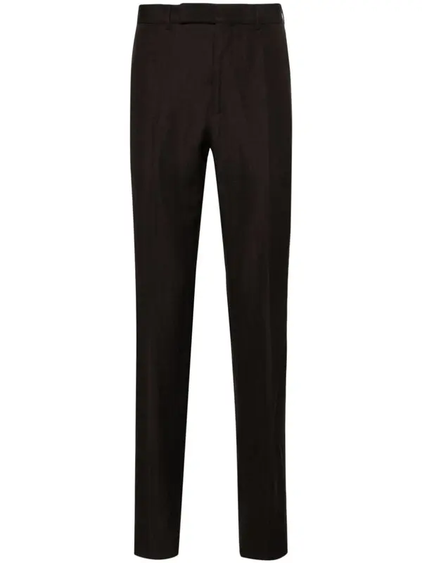 Zegna Mid-rise Straight-leg Trousers