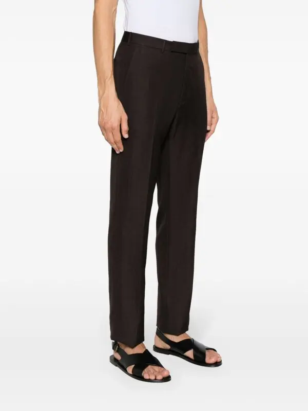 Zegna Mid-rise Straight-leg Trousers