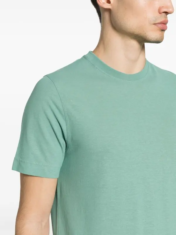 ZANONE Basic Short-sleeved T-shirt - Blue
