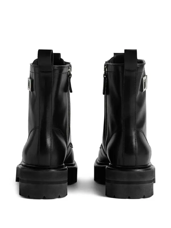 Dsquared2 Icon Plaque Combat Boots