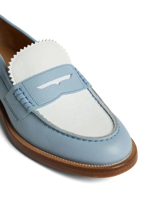 Dsquared2 Leather Loafers - Blue