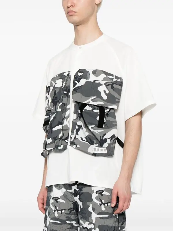 MOSTLY HEARD RARELY SEEN Tactical Panelled T-shirt