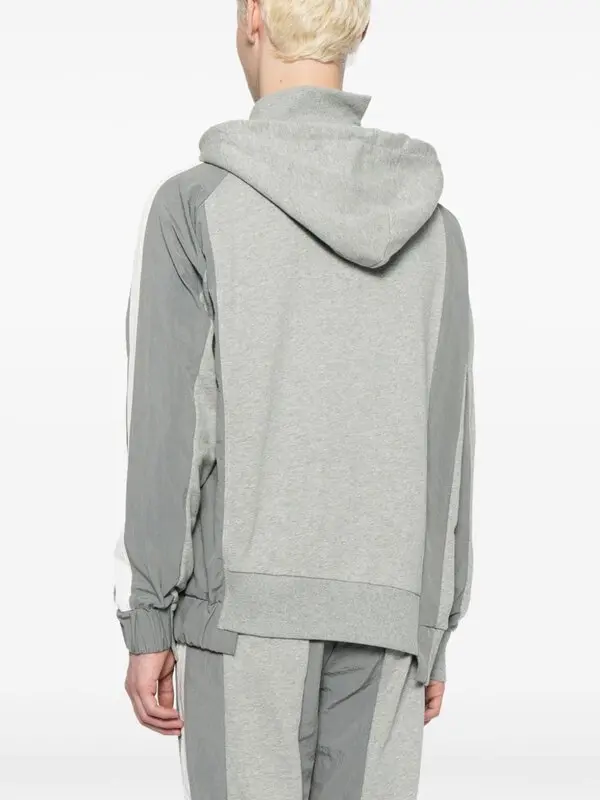 MOSTLY HEARD RARELY SEEN Logo-print Hoodie - Grey