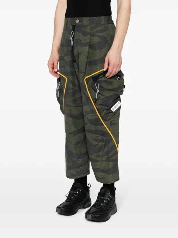 MOSTLY HEARD RARELY SEEN Graphic-print Cropped Trousers