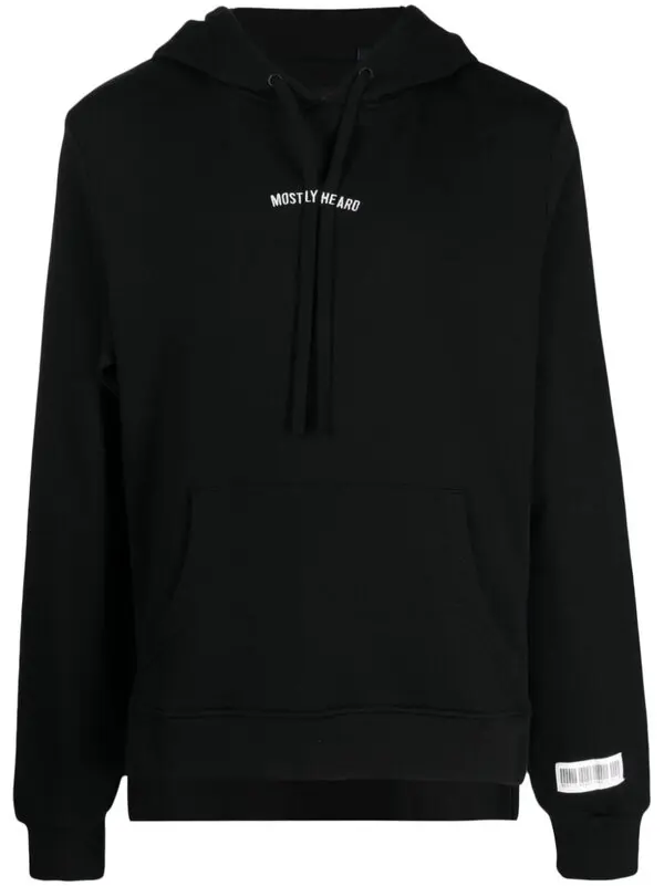 MOSTLY HEARD RARELY SEEN Logo-embroidered Hoodie