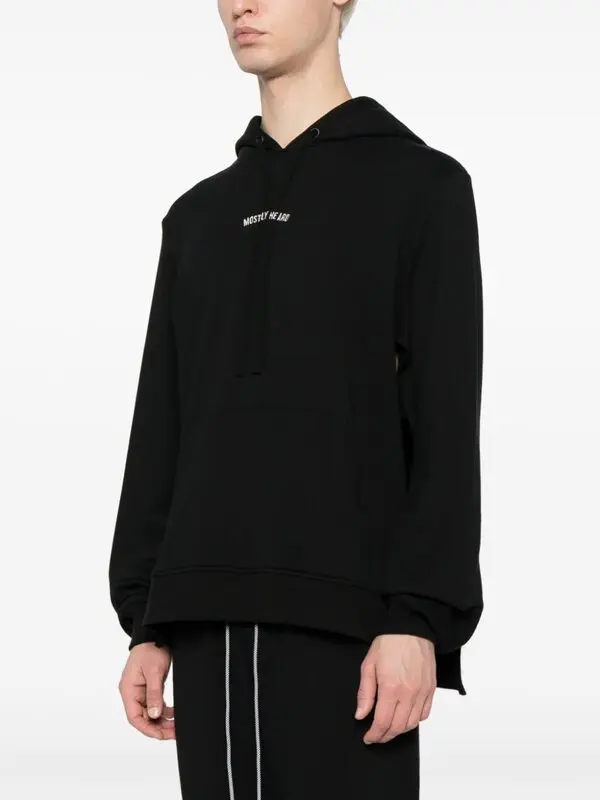 MOSTLY HEARD RARELY SEEN Logo-embroidered Hoodie