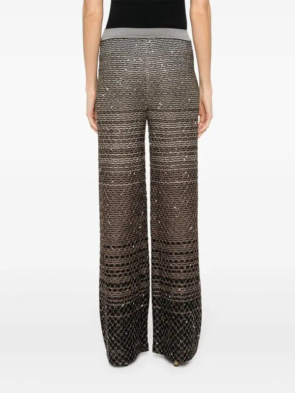 Missoni Sequin-embellished Straight-leg Trousers