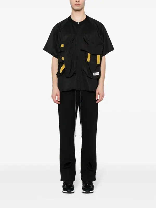MOSTLY HEARD RARELY SEEN Four Ankle Cotton Track Trousers