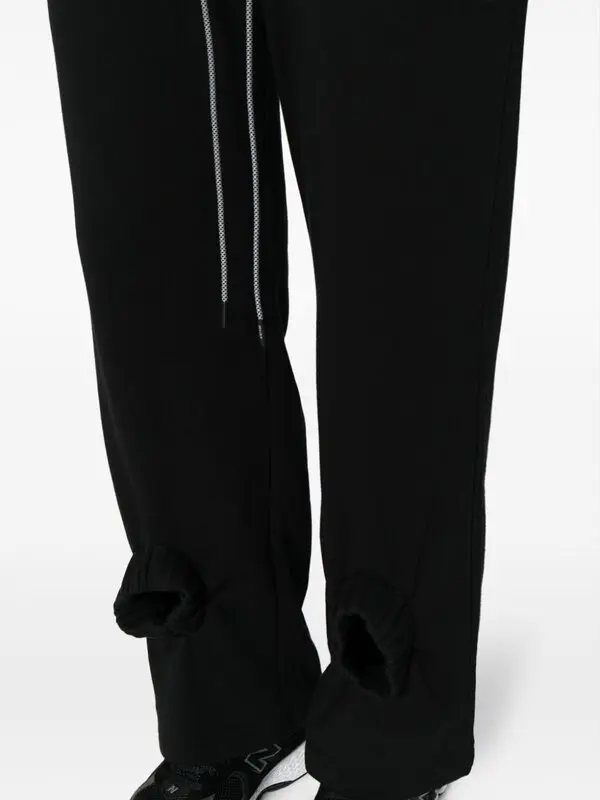 MOSTLY HEARD RARELY SEEN Four Ankle Cotton Track Trousers