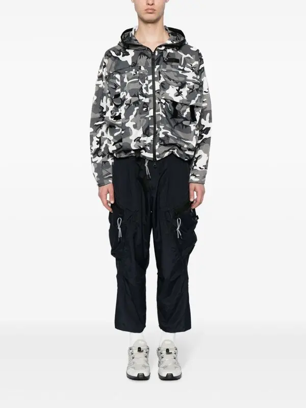 MOSTLY HEARD RARELY SEEN 3d Drop-crotch Trousers - Black