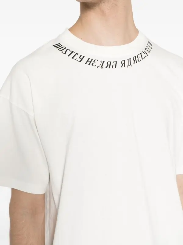 MOSTLY HEARD RARELY SEEN Logo-print Cotton T-shirt