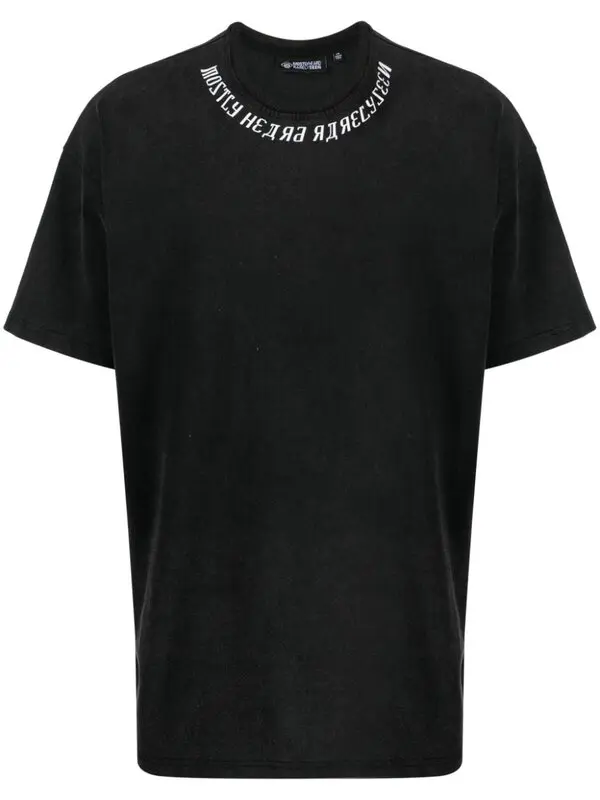 MOSTLY HEARD RARELY SEEN Logo-print Cotton T-shirt