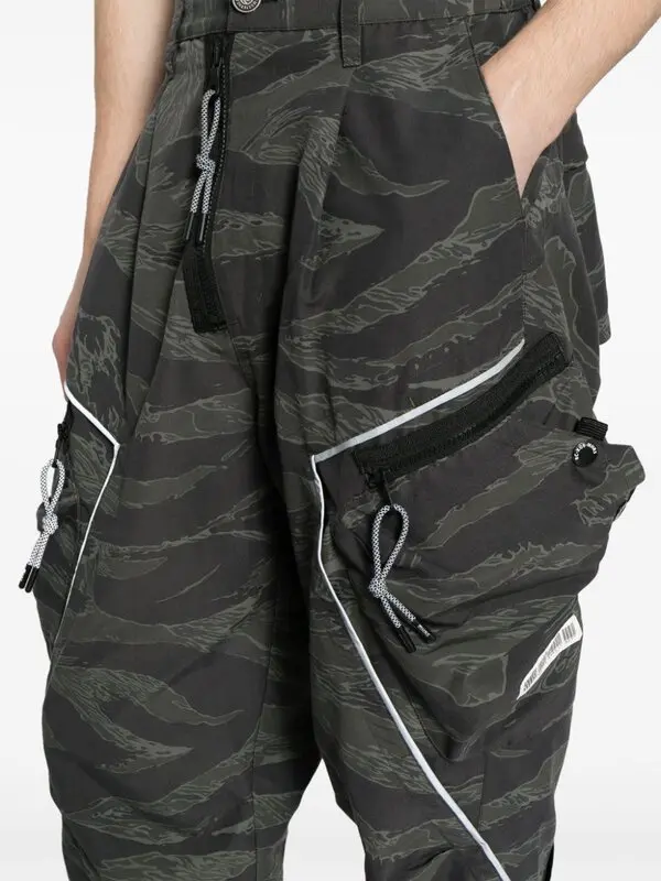 MOSTLY HEARD RARELY SEEN 3d Drop-crotch Trousers - Multicolour