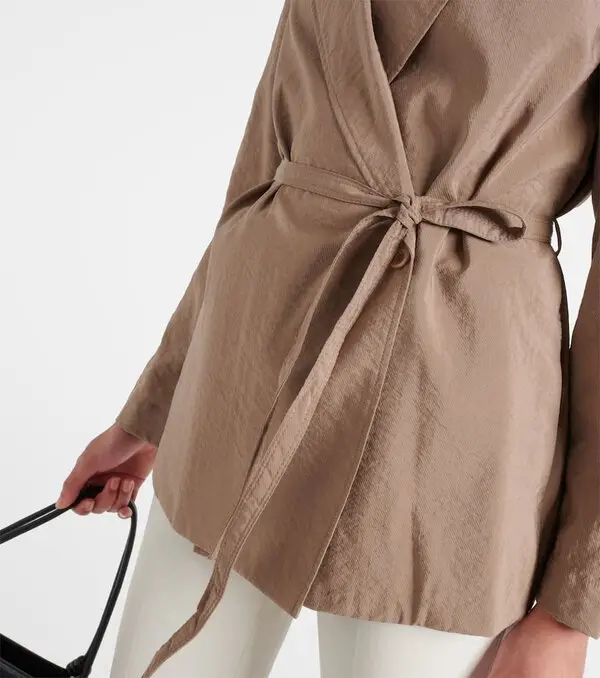 JOSEPH Mayet Silk-blend Twill Blazer