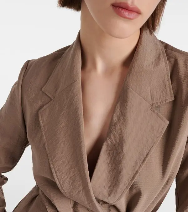 JOSEPH Mayet Silk-blend Twill Blazer
