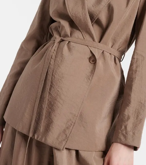 JOSEPH Mayet Silk-blend Twill Blazer
