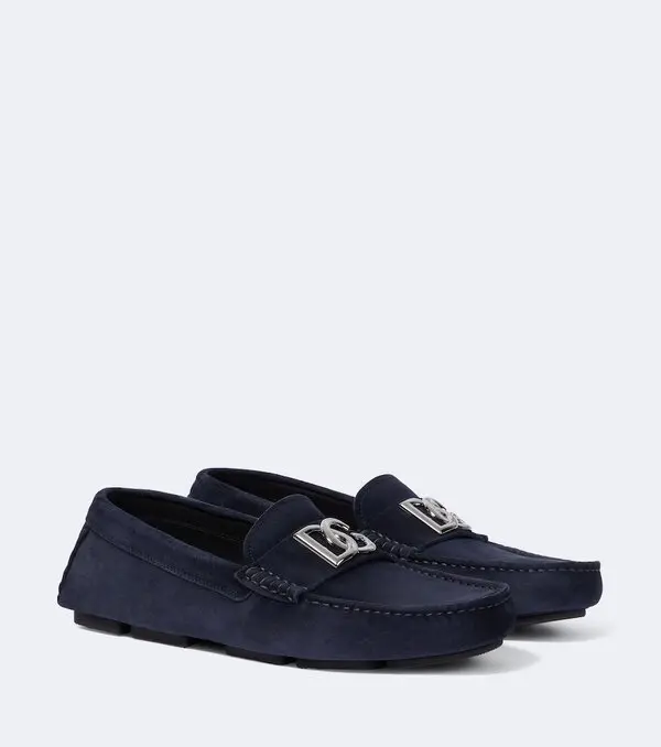 Dolce & Gabbana Suede Loafers - Blue