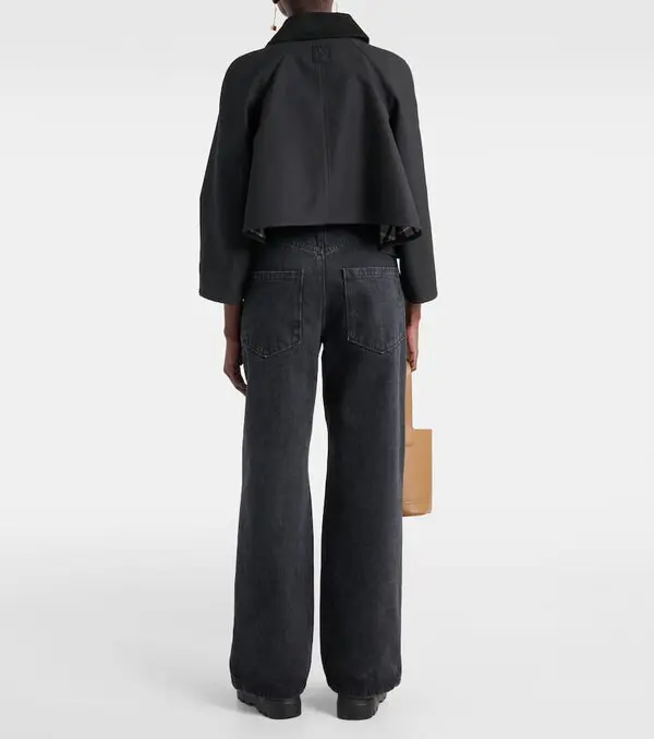 Loewe Trapeze Waxed Cotton Jacket
