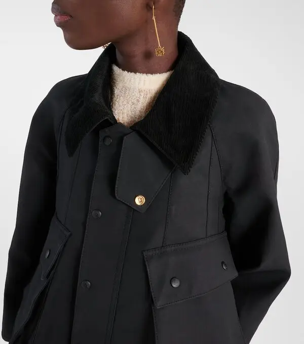 Loewe Trapeze Waxed Cotton Jacket