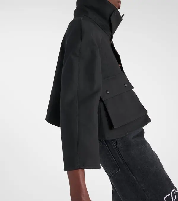 Loewe Trapeze Waxed Cotton Jacket