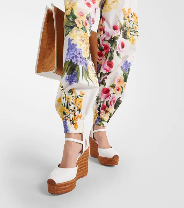 Dolce & Gabbana Floral Tapered Pants