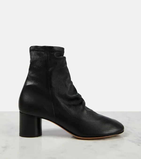 Isabel Marant Étoile Laeden Leather Ankle Boots