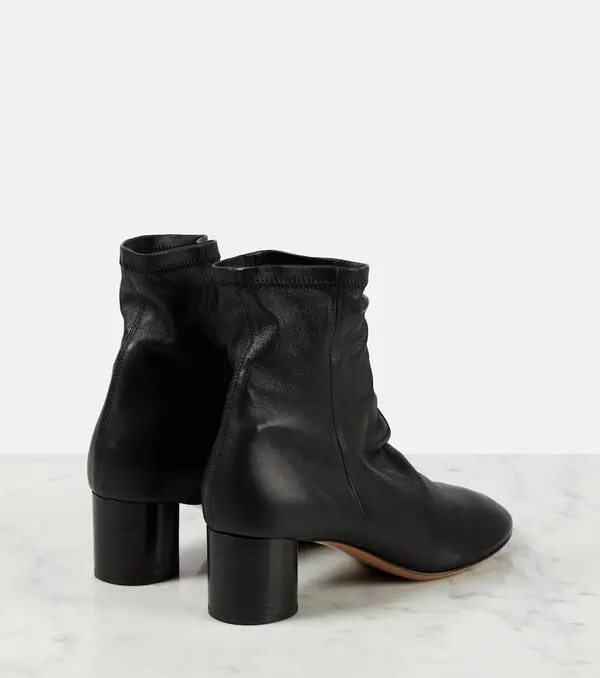Isabel Marant Étoile Laeden Leather Ankle Boots