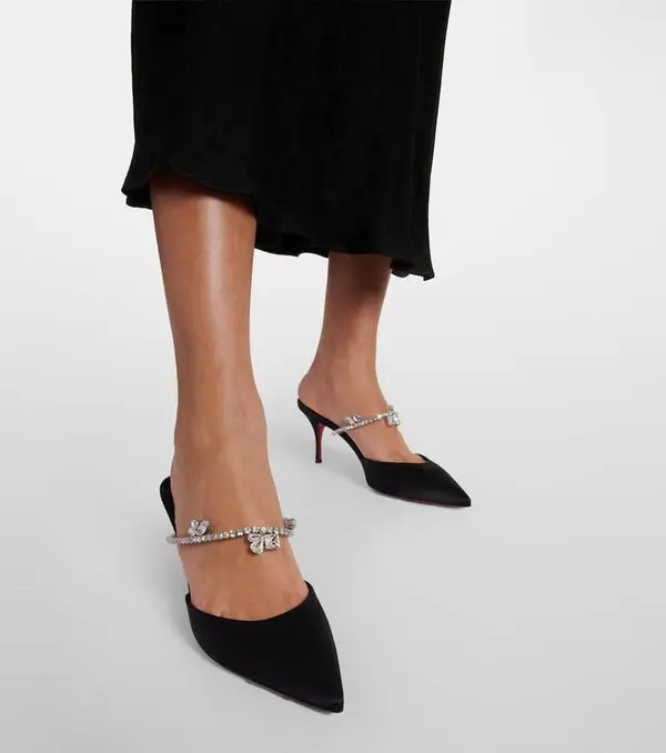 CHRISTIAN LOUBOUTIN Planet Queen 70 Mules