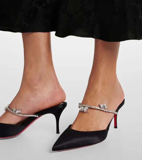 CHRISTIAN LOUBOUTIN Planet Queen 70 Mules