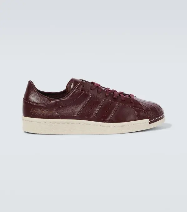 Y3 Superstar Leather Sneakers