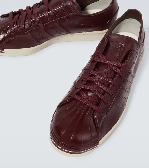 Y3 Superstar Leather Sneakers