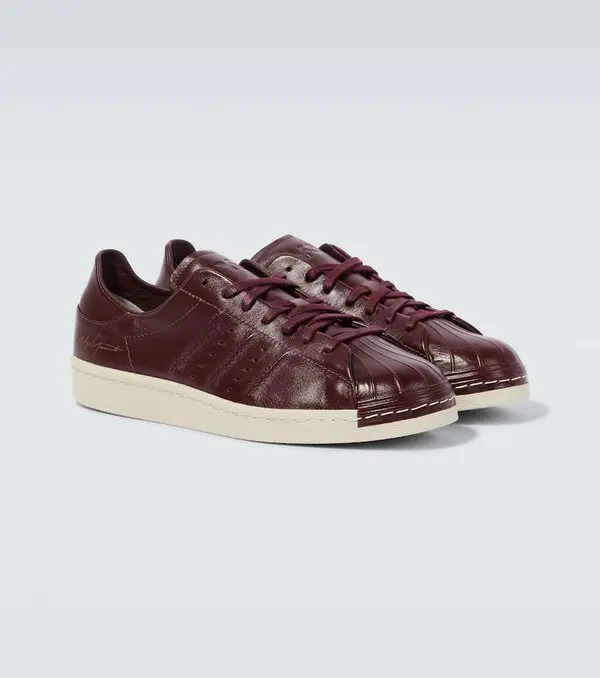 Y3 Superstar Leather Sneakers