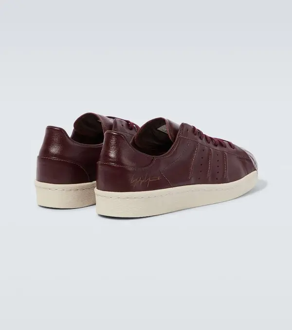 Y3 Superstar Leather Sneakers