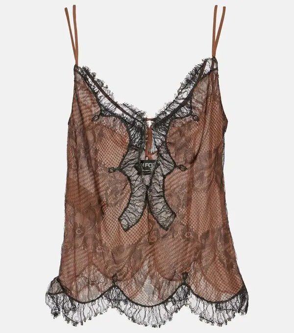 TOM FORD Lace Camisole - Multicoloured