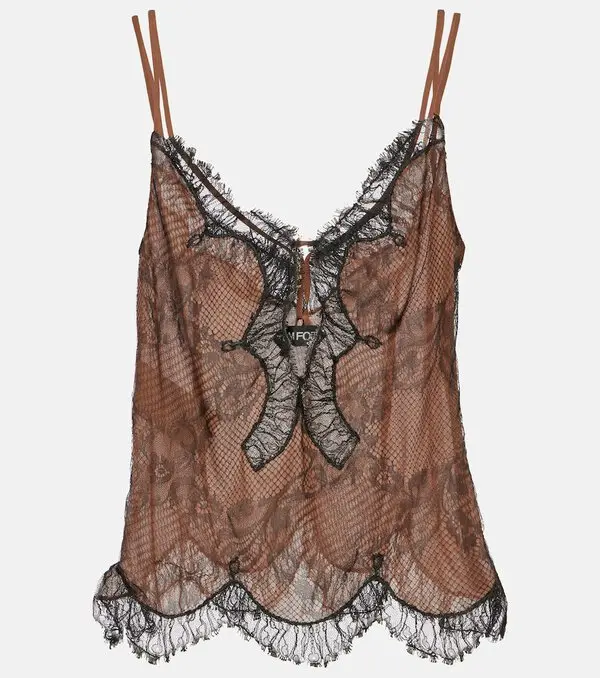 TOM FORD Lace Camisole - Multicoloured