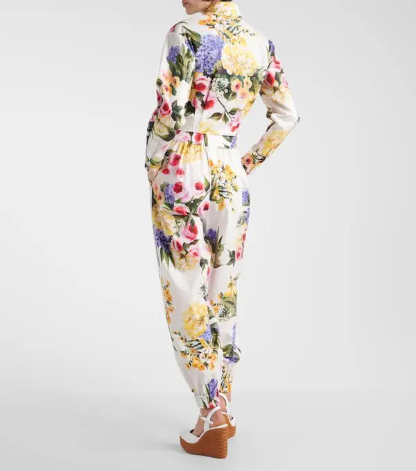 Dolce & Gabbana Floral Cropped Shirt - Multicoloured