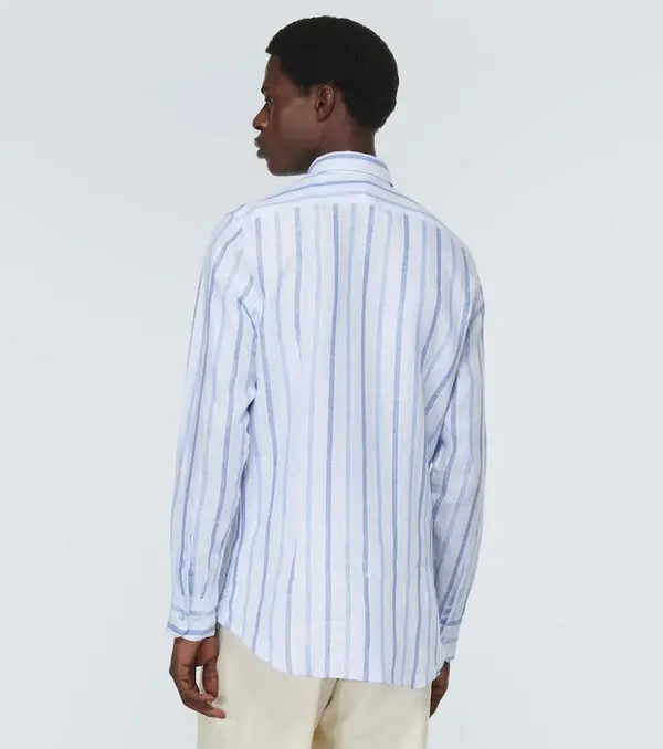 Etro Striped Linen Shirt
