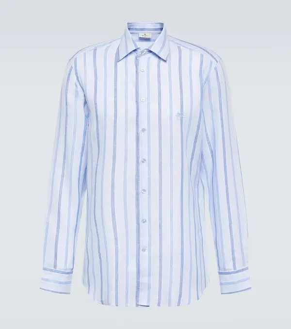 Etro Striped Linen Shirt