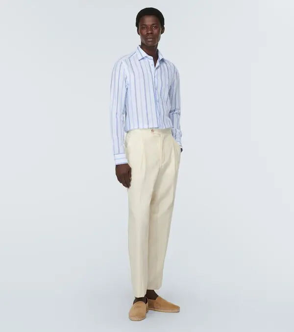 Etro Striped Linen Shirt