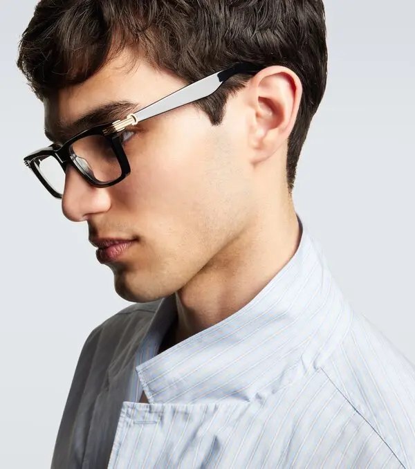 Cartier Square Frame Glasses - Black