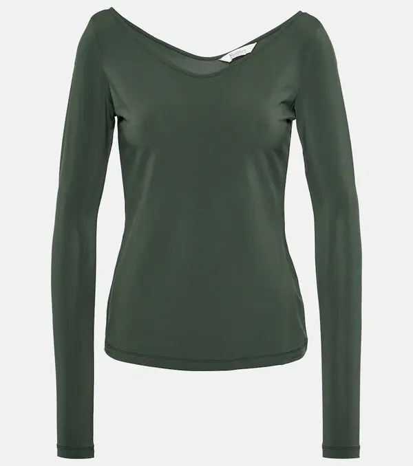 Max Mara Ragazza Jersey Crêpe Top