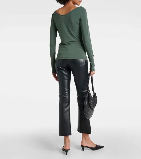 Max Mara Ragazza Jersey Crêpe Top