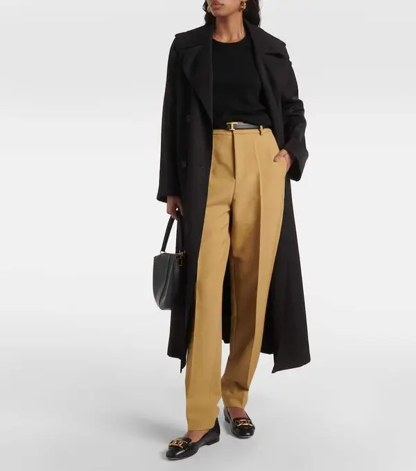 TOD'S Virgin Wool Straight Pants