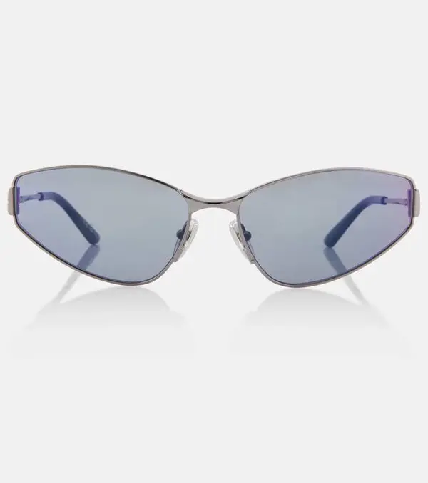 Balenciaga Mercury Cat-eye Sunglasses - Silver
